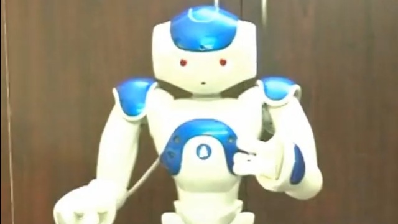 Watch: This humanoid robot can answer your bank queries amid ...