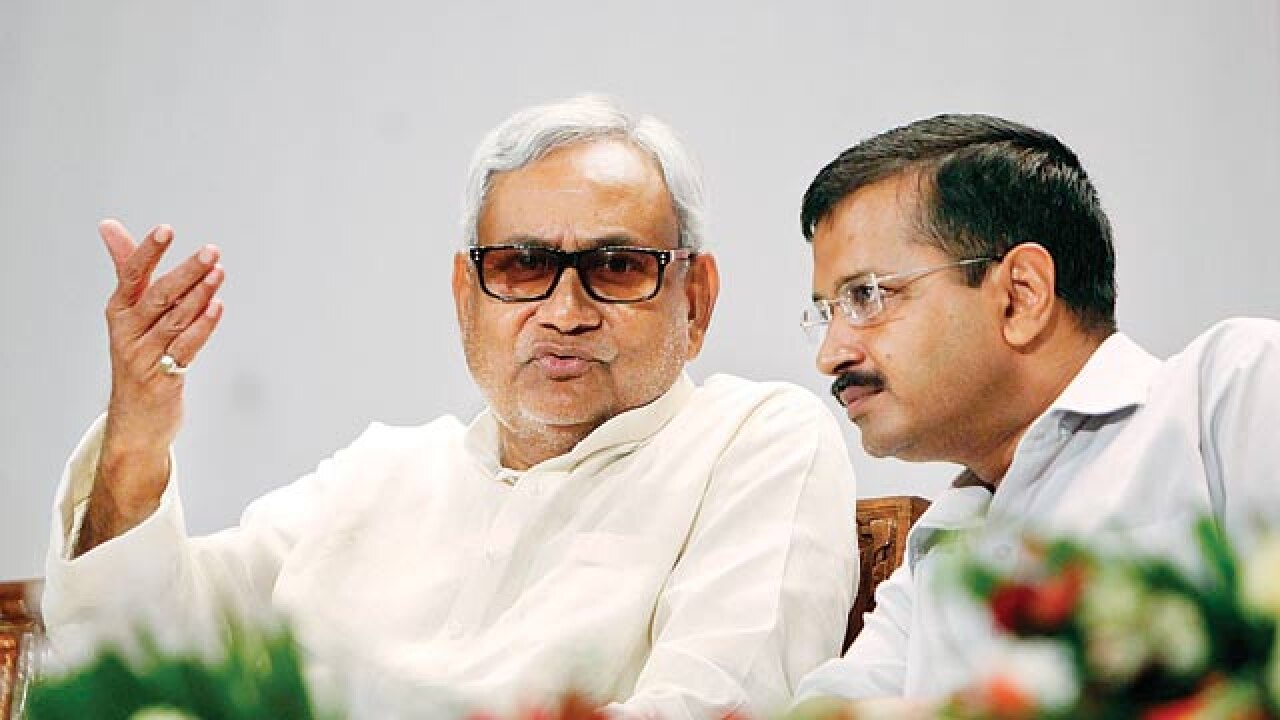 Nitish launches JD(U)’s Delhi unit; likely to contest civic polls