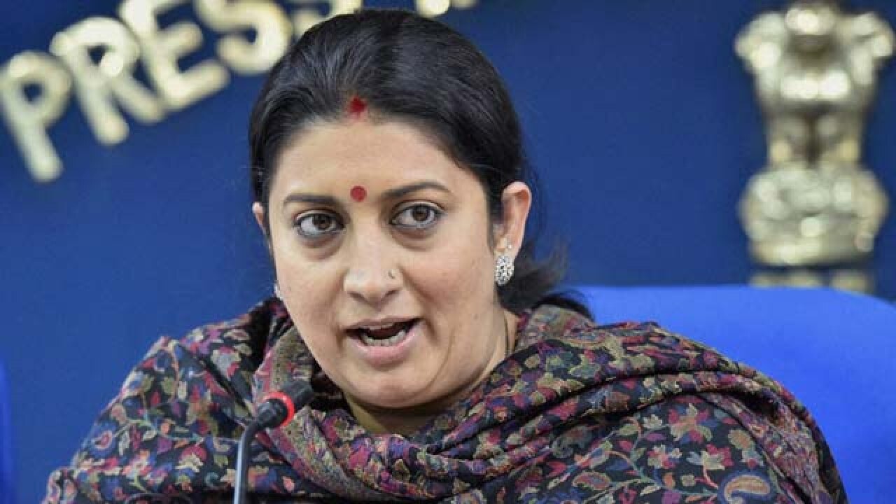 Never faced gender discrimination in TV, politics, says Smriti Irani