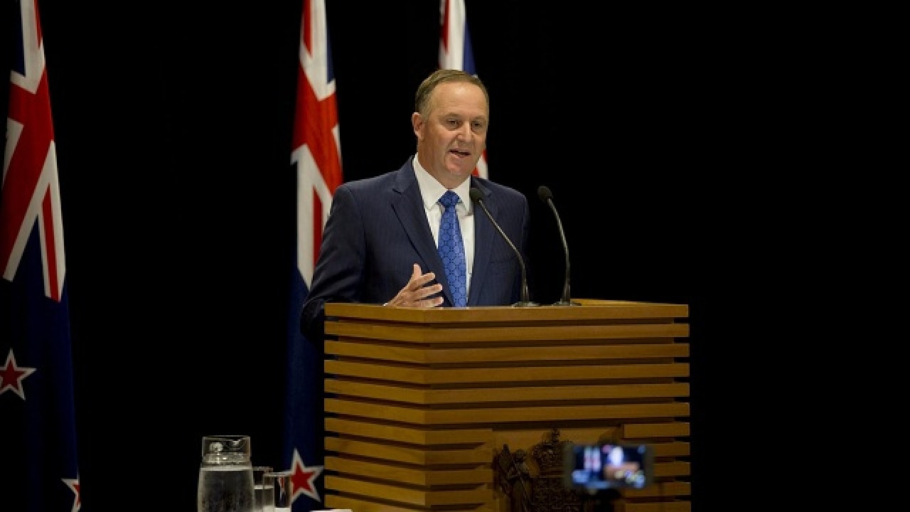 New Zealand Prime Minister John Key announces surprise resignation