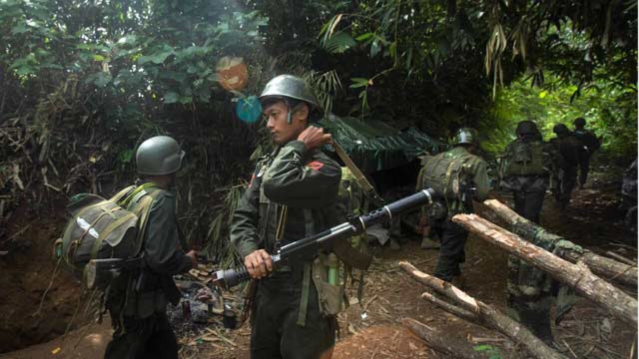 Myanmar: 11 killed in rebel clashes, says state media