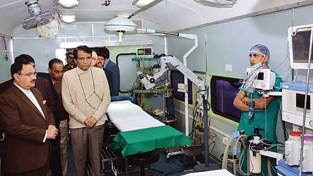 India's first hospital-train gets two more coaches, to begin India tour ...