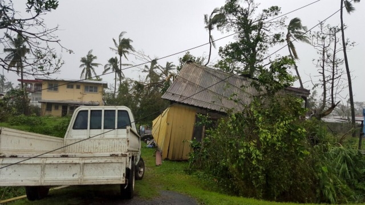 Thousands of Fijians shelter in evacuation centres from floods, landslides