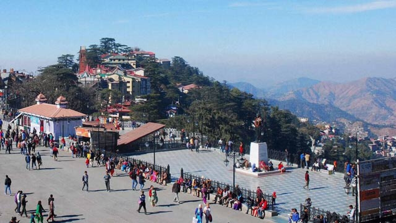 Dry spell, high temperatures in Shimla leave tourists disheartened