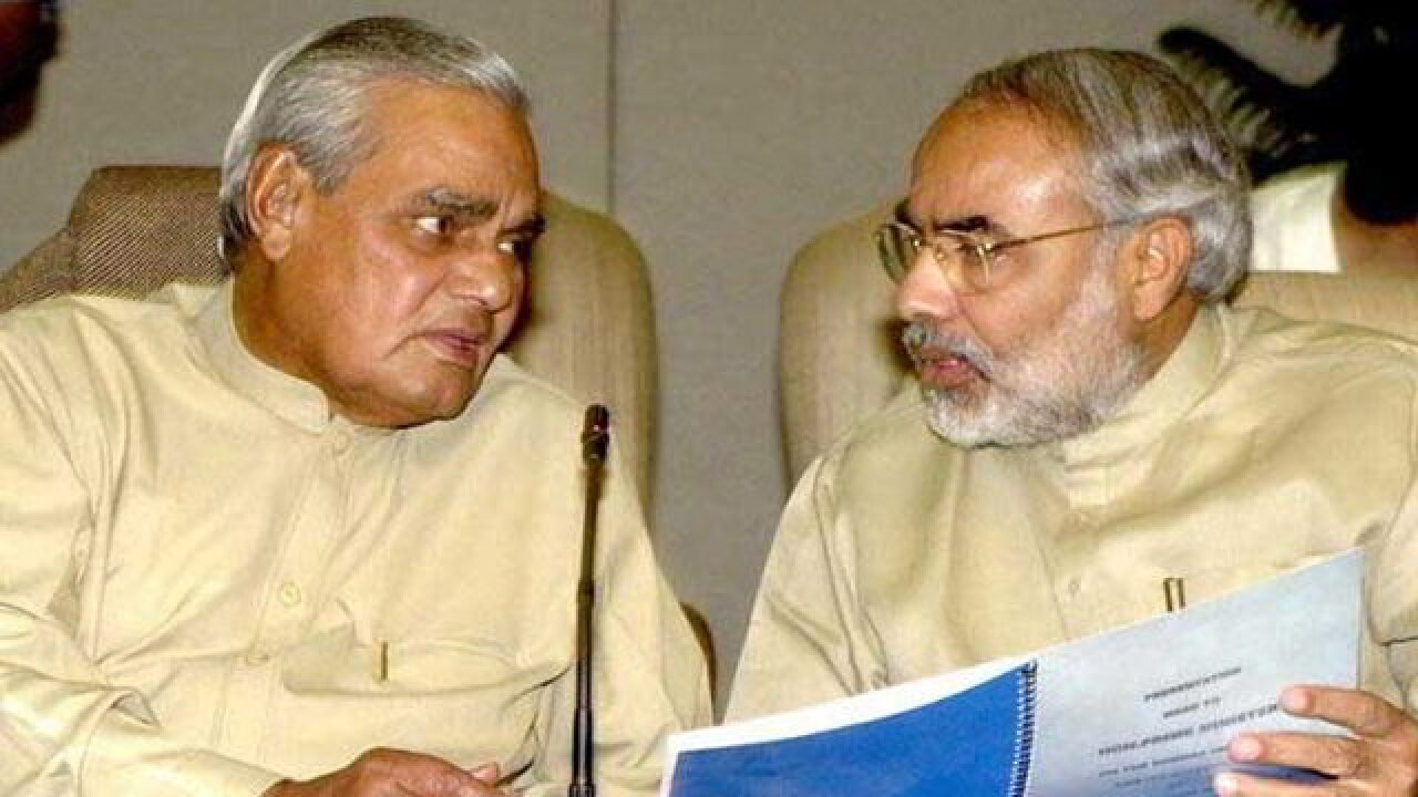 Watch: PM Modi’s flashback video captures Atal Bihari Vajpayee's warmth ...