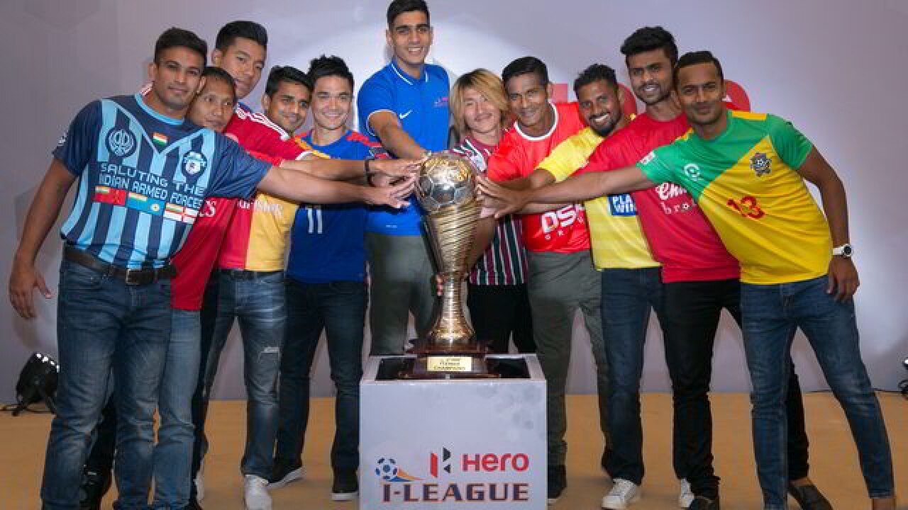10th edition of I-League launched amid much fanfare