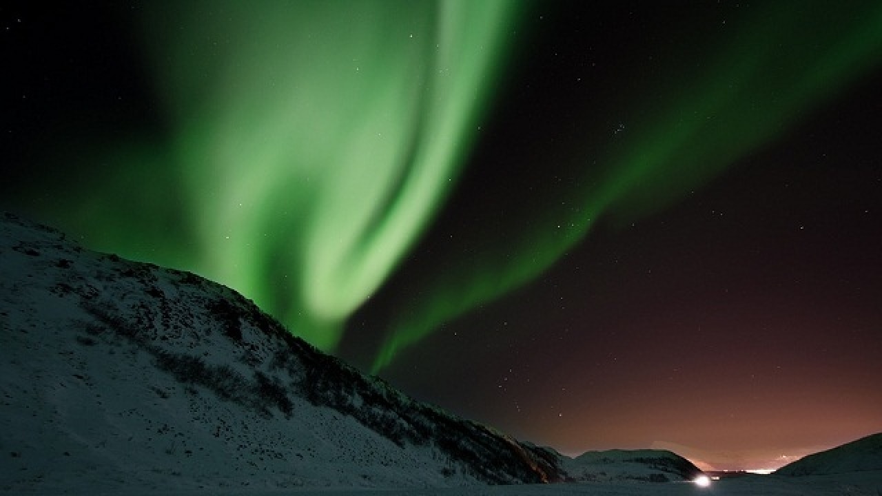 NASA satellite spots stunning view of northern lights