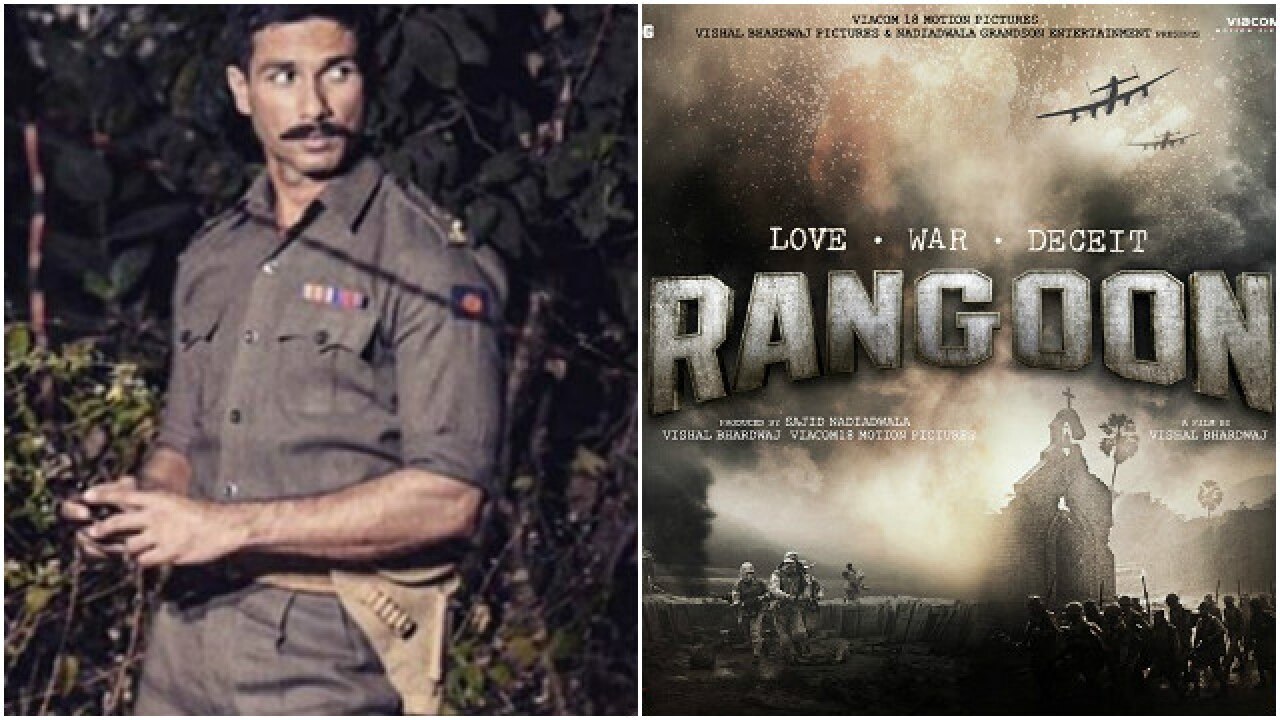 See Picture: Shahid Kapoor shares the FIRST LOOK of 'Rangoon'