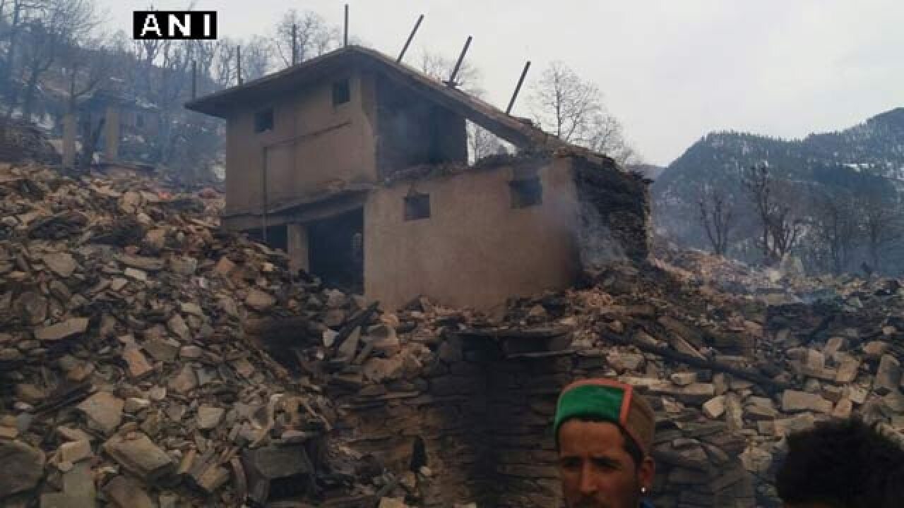 58 houses gutted in massive fire in Shimla