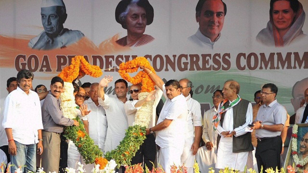 Goa Elections 2017 | Rahul Gandhi hits out at Parrikar, says won't ...