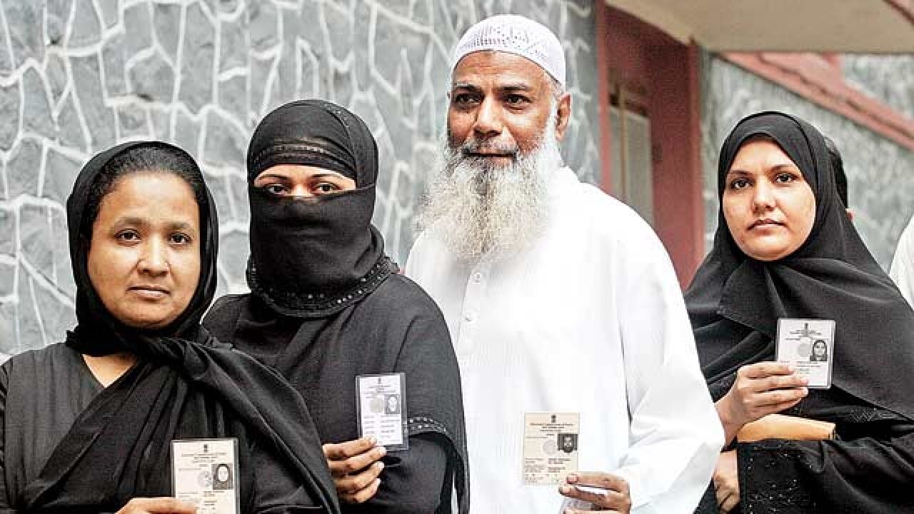 Multiple party options divide the city's Muslim community