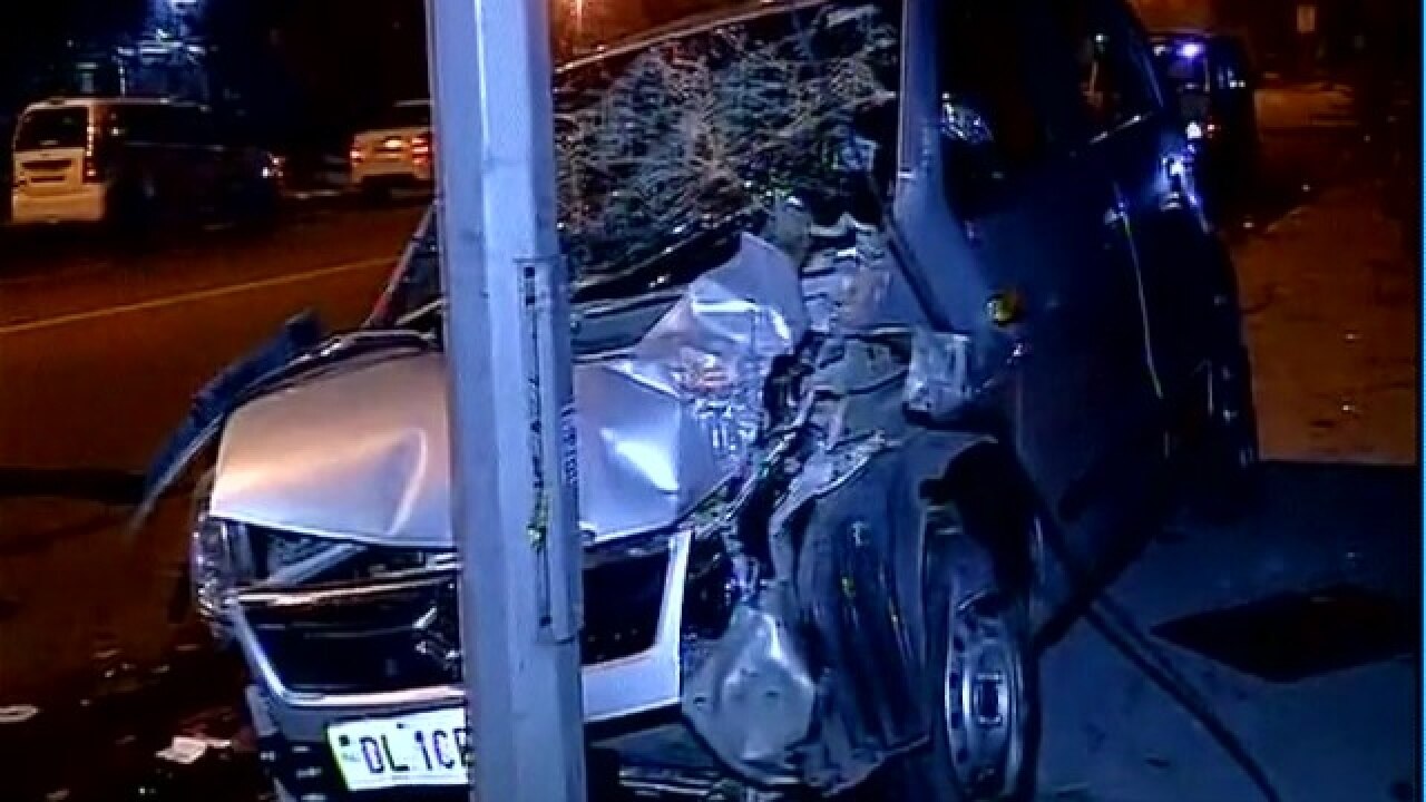 Delhi: 2 critically injured after a speeding car hits pole near Czech ...