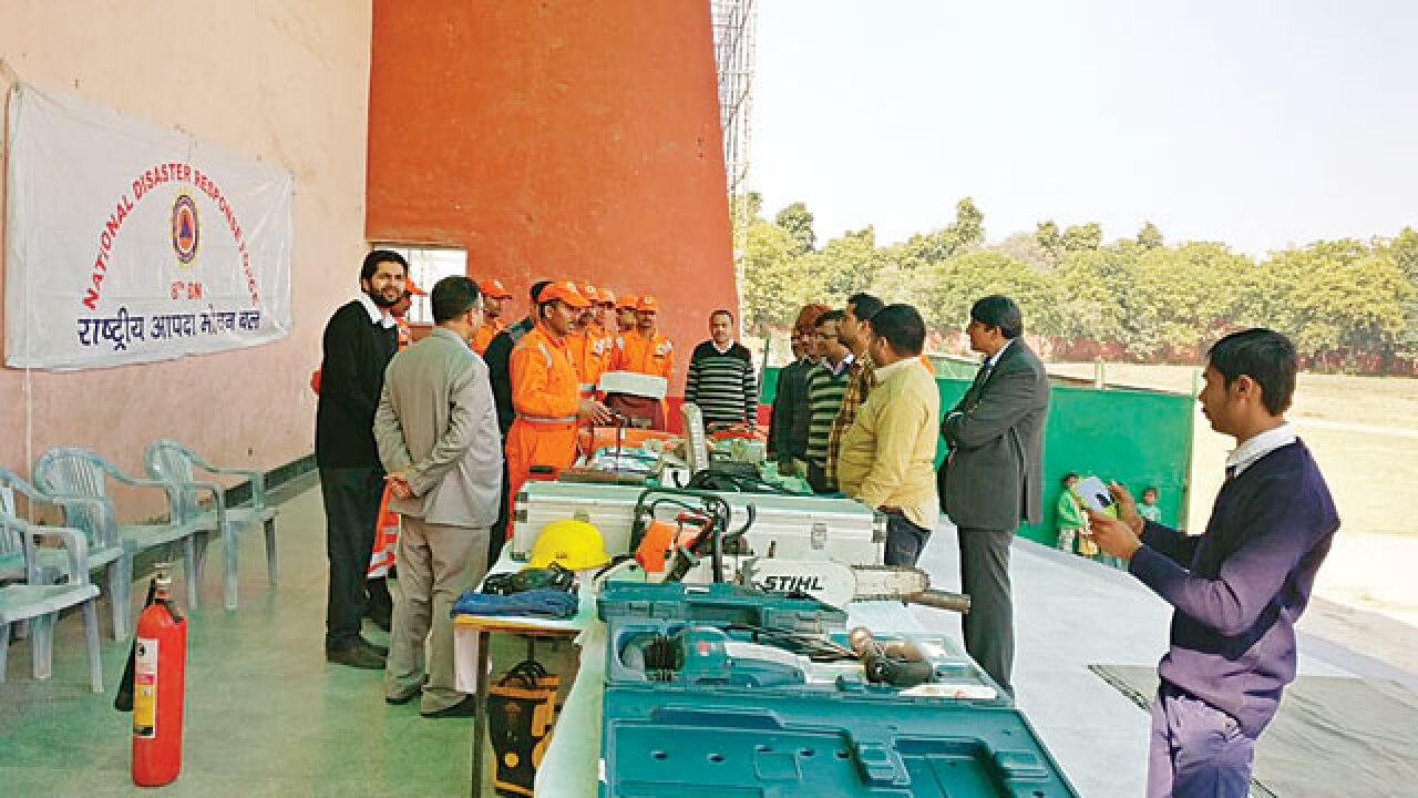 Response training prepares schoolkids for natural disasters