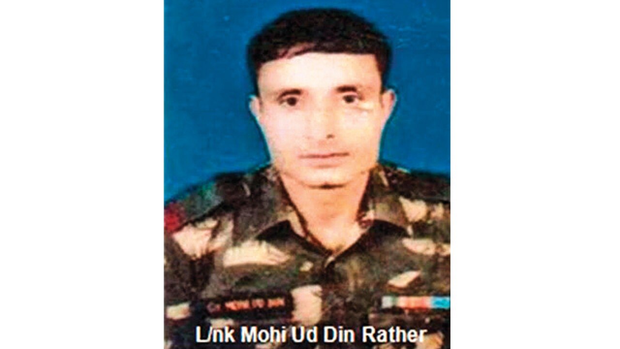 Martyred soldier from Kashmir made the country proud