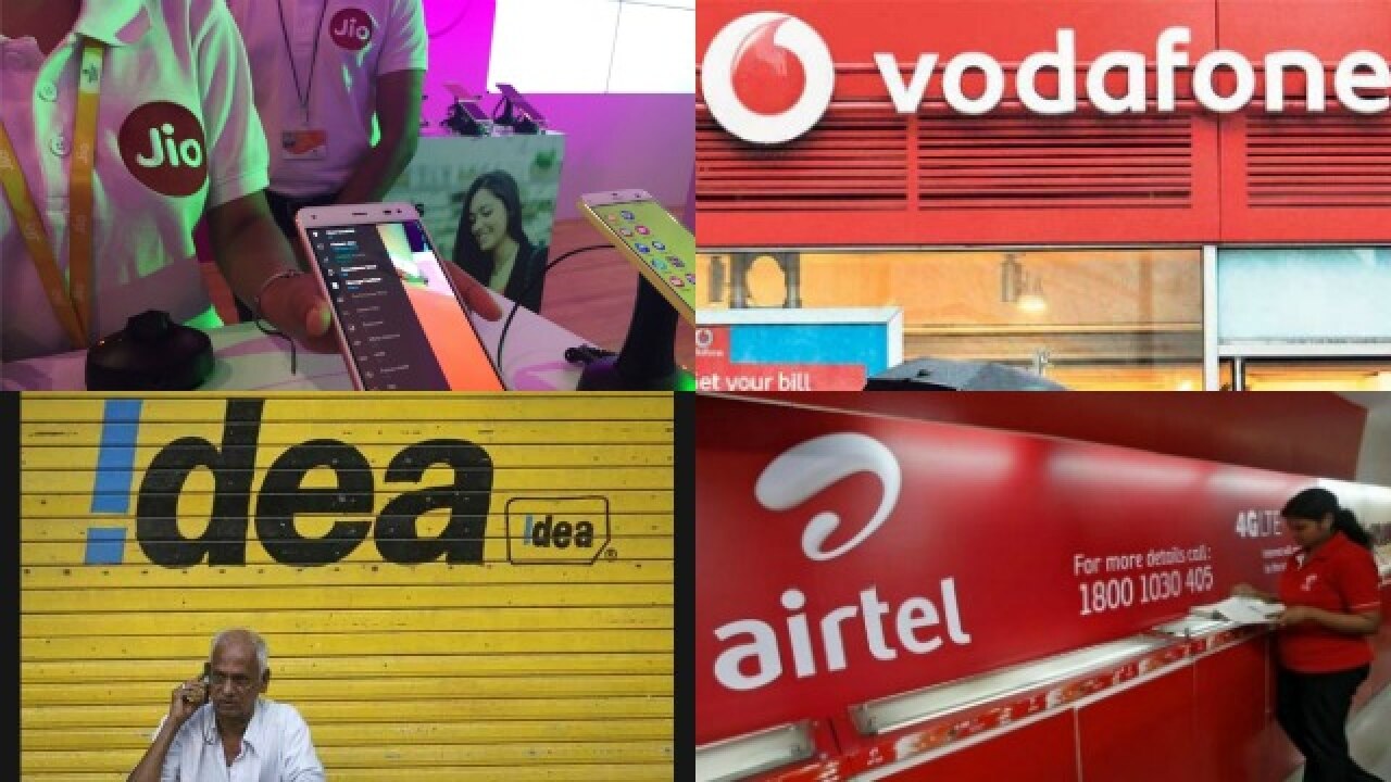 Reliance Jio vs Vodafone vs Airtel vs Idea Cellular: All you need to ...