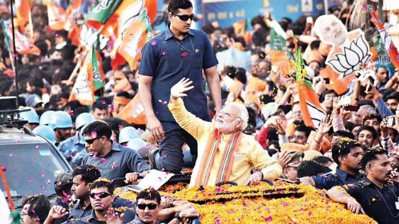 Varanasi’s religious sects give elections a divine touch
