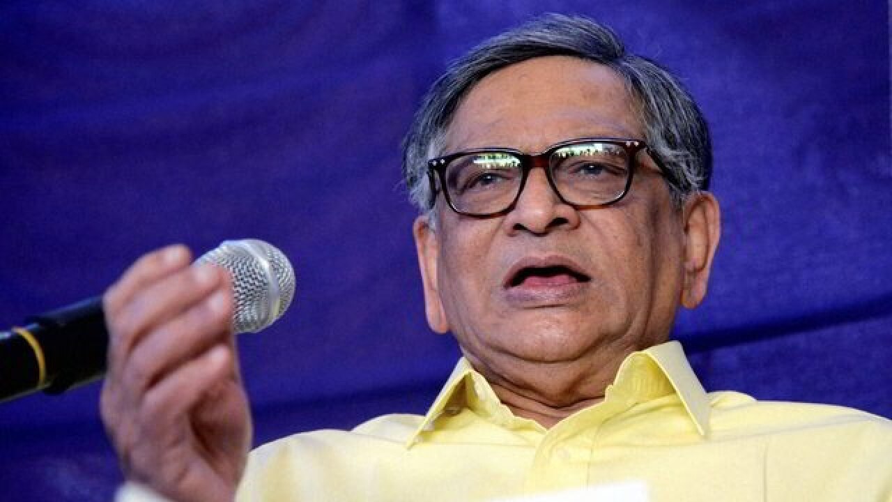 Former Union Minister SM Krishna to join BJP on March 15, says Yeddyurappa