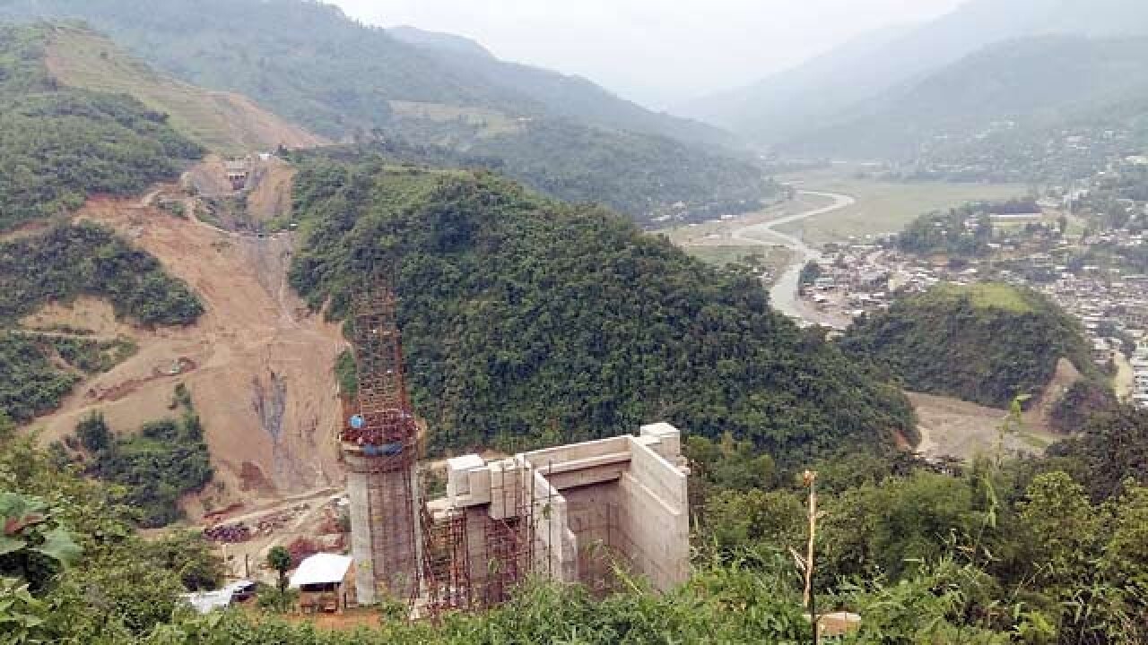 Manipur road block hits ambitious Jiribam-Imphal project