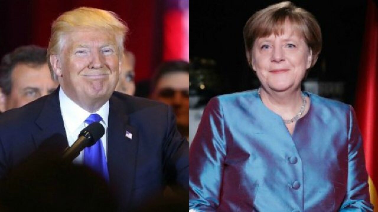 Donald Trump, Germany's Angela Merkel to hold first face-to-face ...