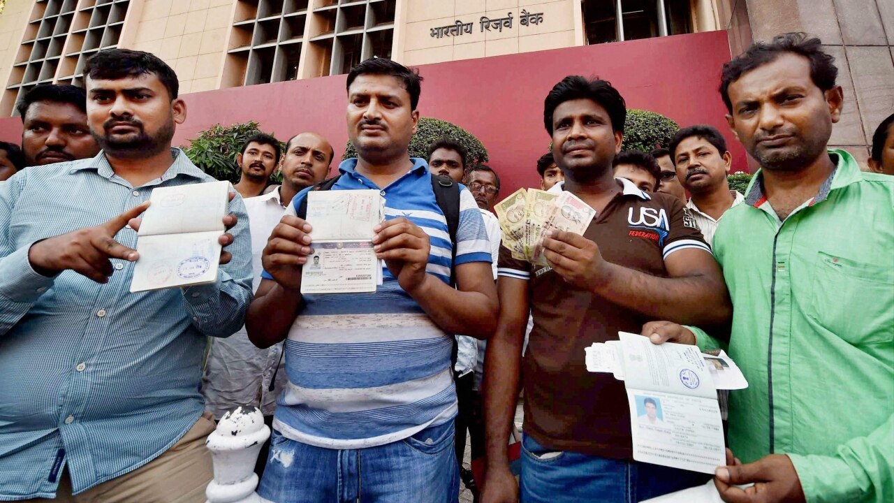 Note bandi: Final window allowing Indian who were abroad to exchange ...