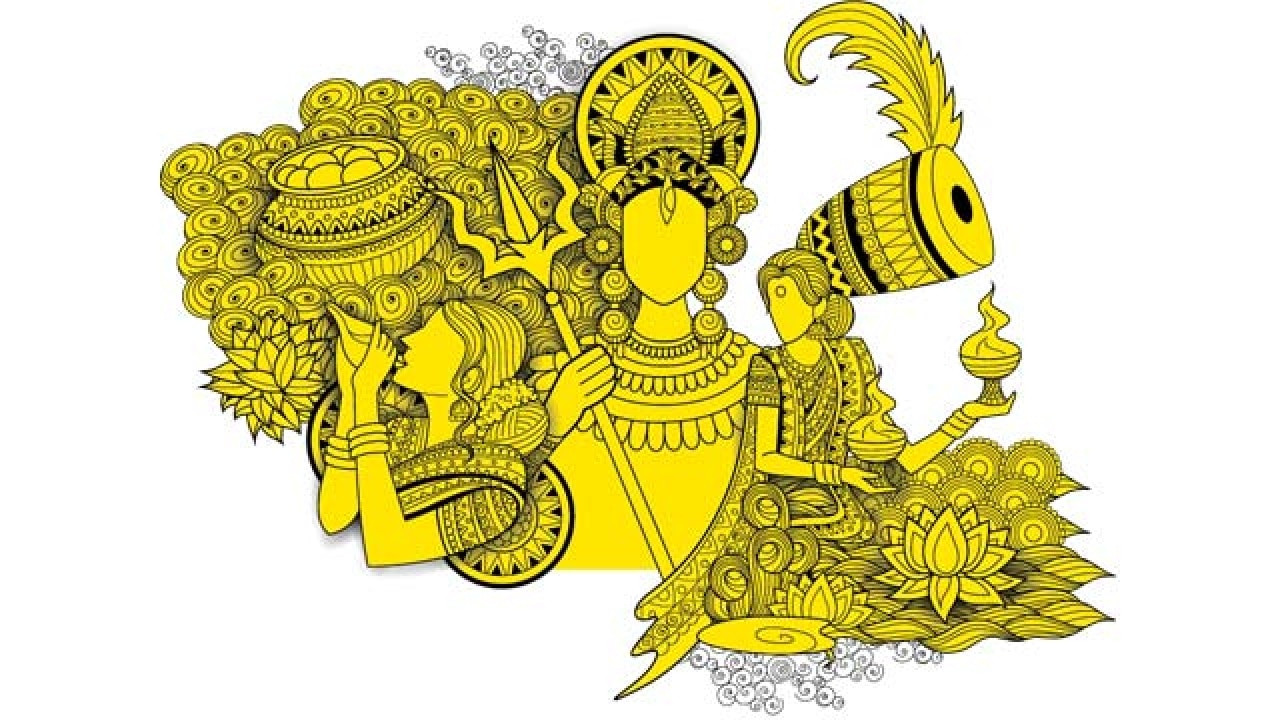 Devi worship in India and around the world