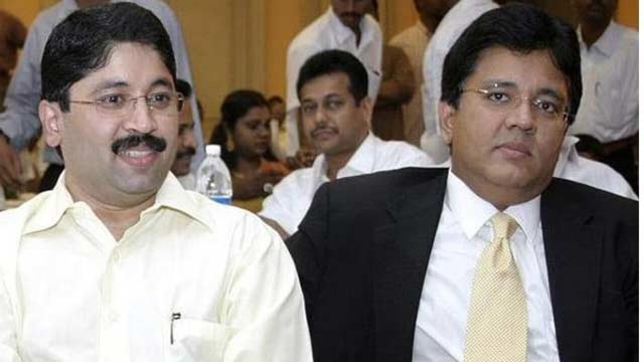 Maran brothers appear in court in phone exchange case