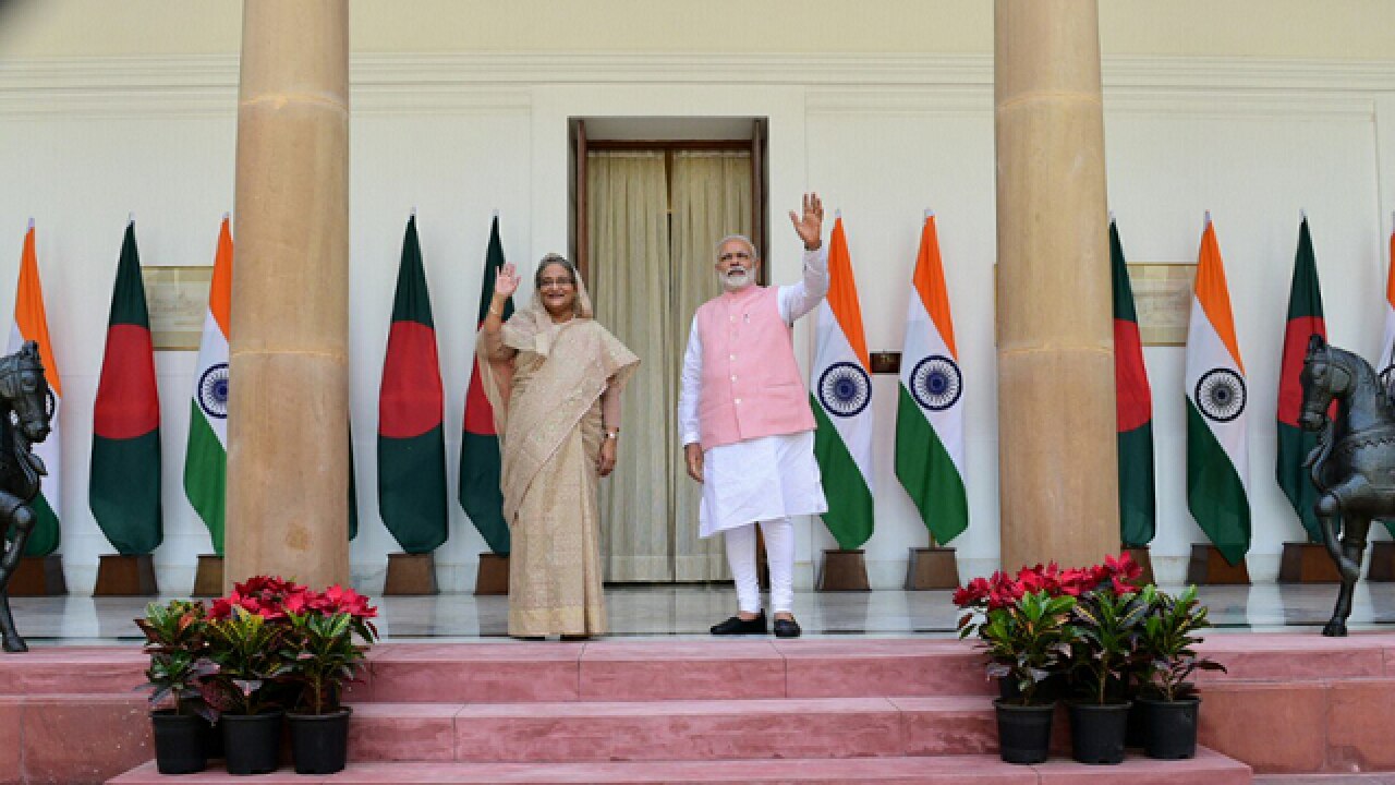 In Pics | Bangladesh PM Sheikh Hasina in India, holds talks with PM ...