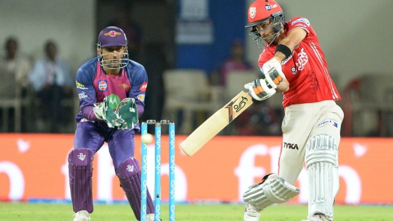 IPL 2017: KXIP's Maxwell-Miller show hands RPS their first defeat