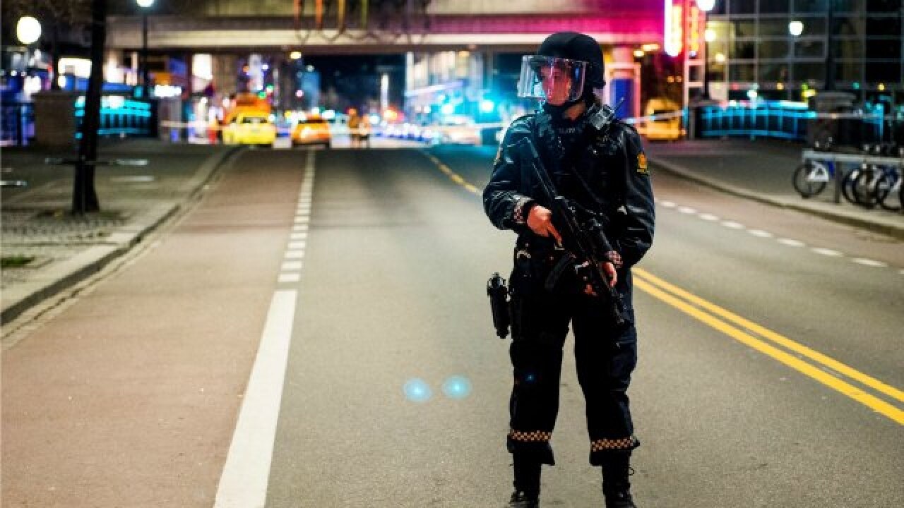 Oslo police detonate 'bomb-like device', suspect in custody