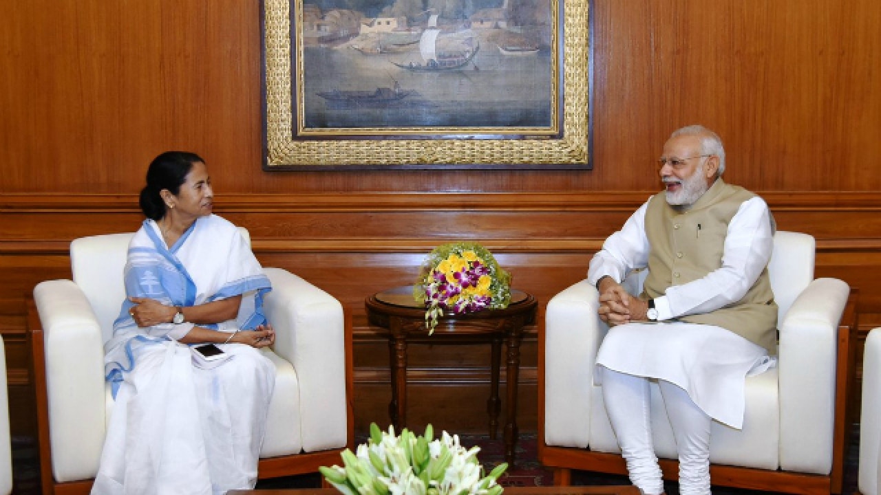 Mamata meets PM Modi, seeks early release of central funds worth Rs ...
