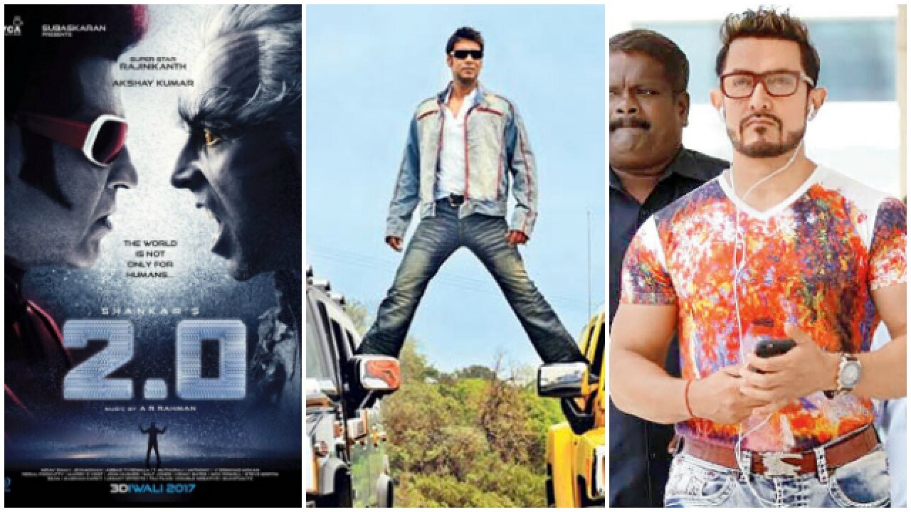 A 3-way clash: It's Ajay Devgn vs Aamir Khan vs Rajinikanth and Akshay ... A 3-way clash: It's Ajay Devgn vs Aamir Khan vs Rajinikanth and Akshay ...