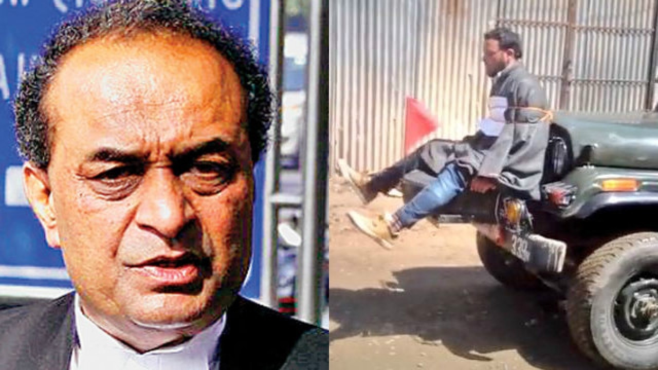 'Look at Army with pride, why so much noise over tying man to jeep in ...