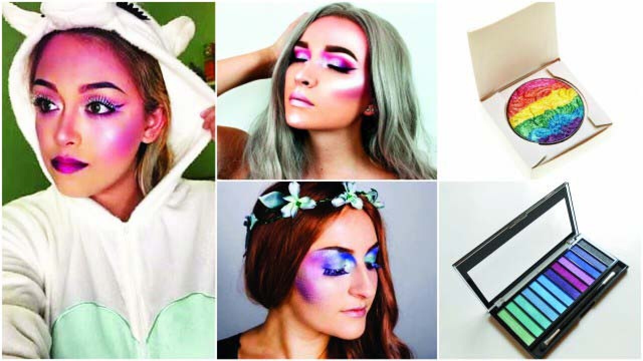 Get on the unicorn make-up bandwagon