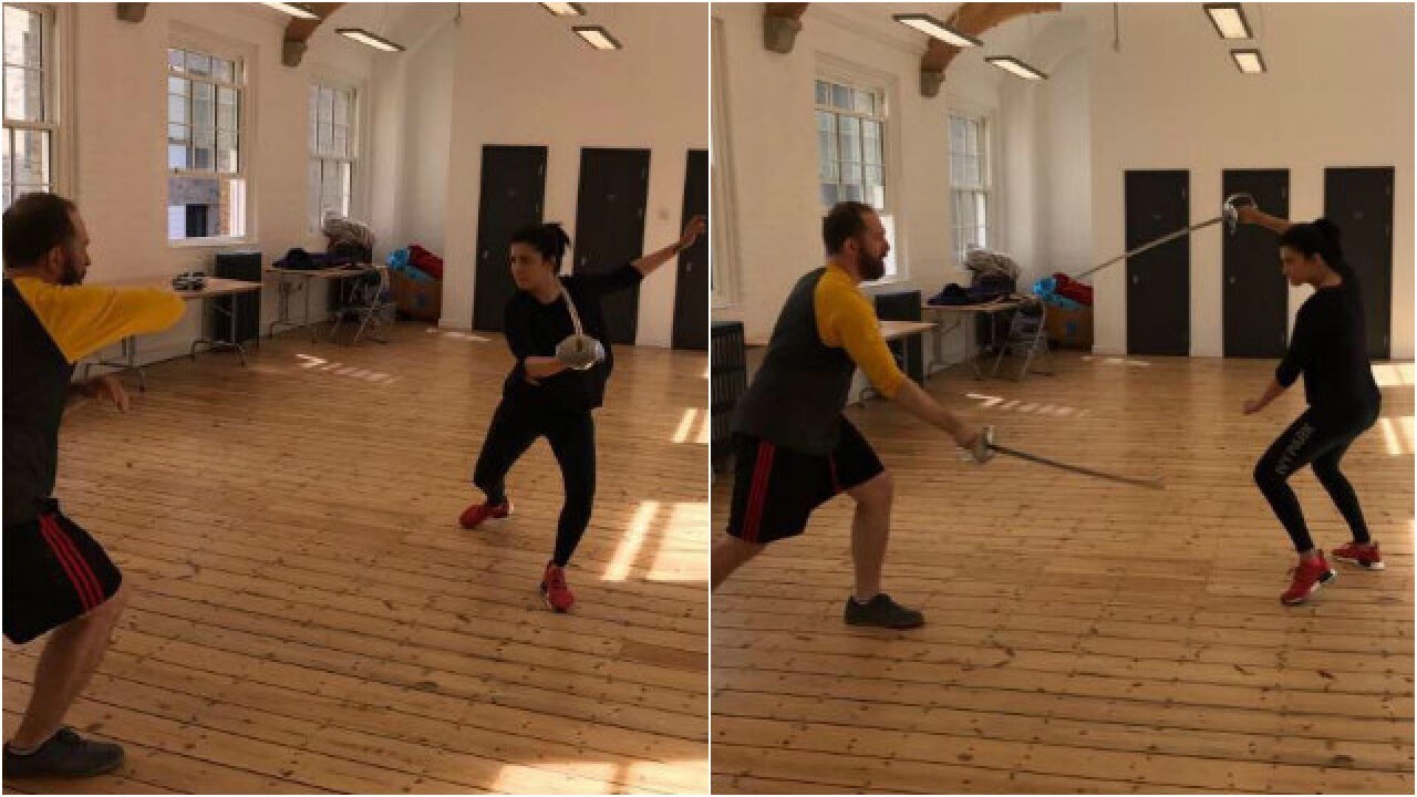 Shruti Haasan learns sword fighting for her role in 'Sanghamitra'