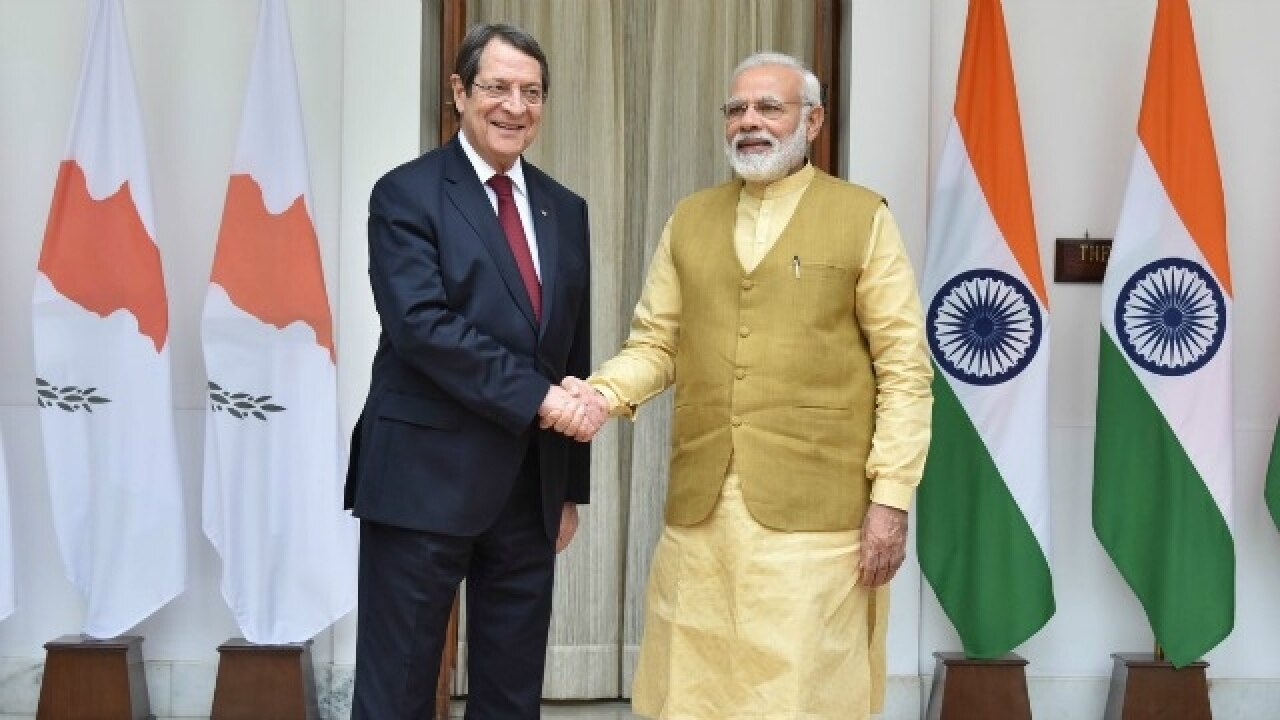 Bilateral talks: India, Cyprus ink 4 pacts