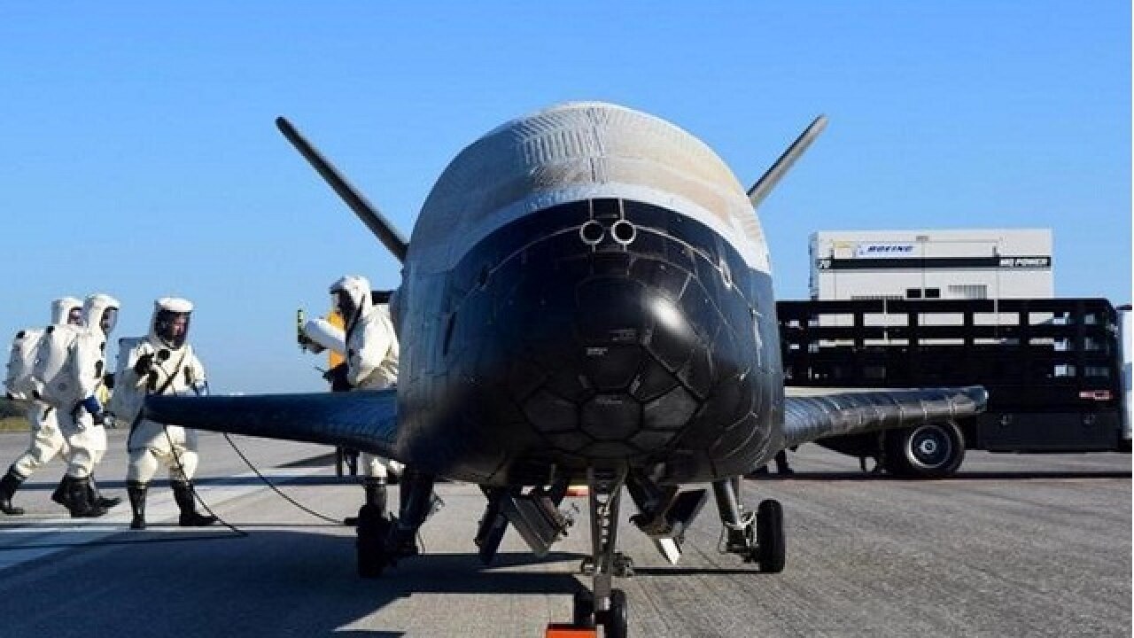 Unmanned US Air Force space plane lands after 2-year secret mission