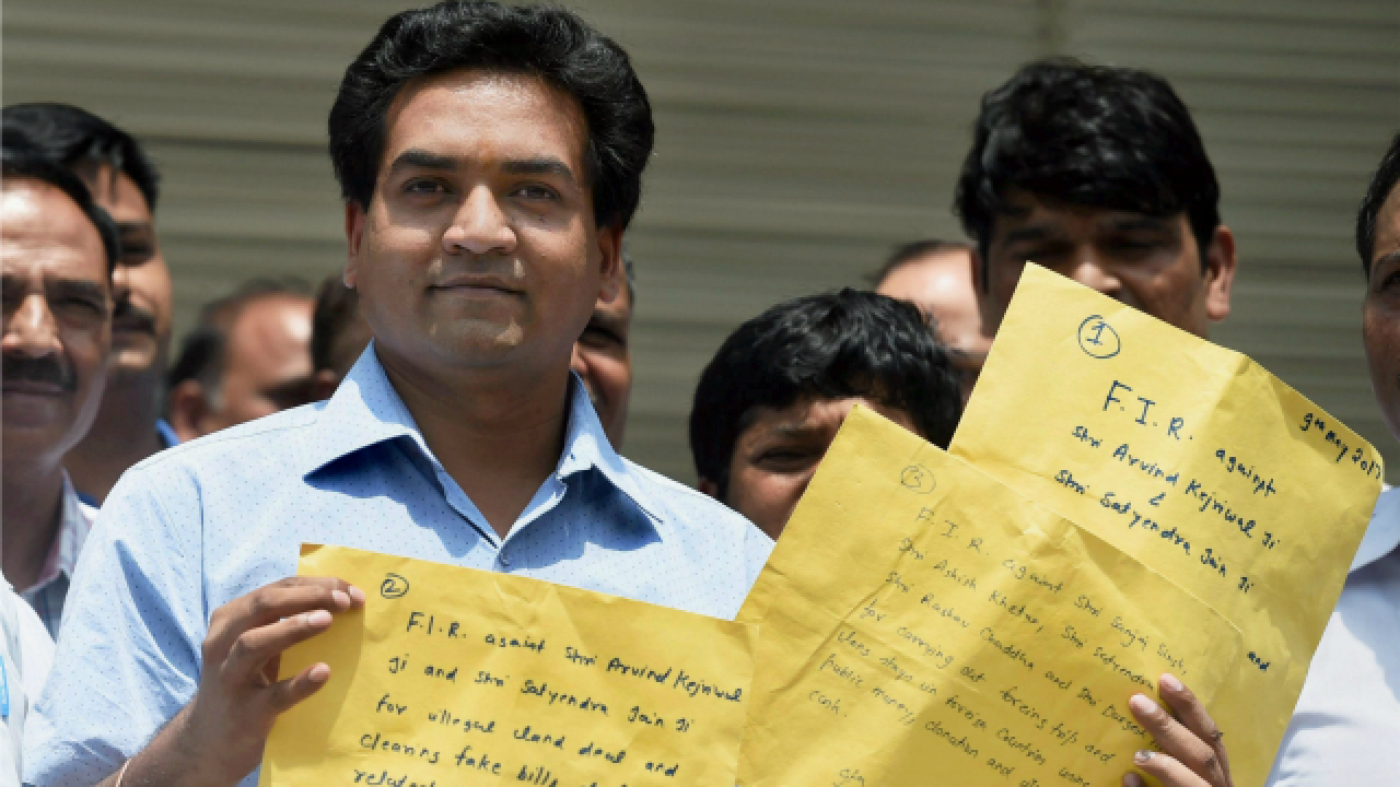 CBI to probe Kapil Mishra's allegations of corruption against AAP