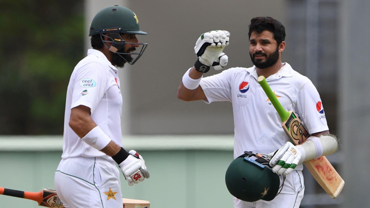 West Indies v/s Pakistan: Azhar Ali's ton anchors cautious Pakistan to ...