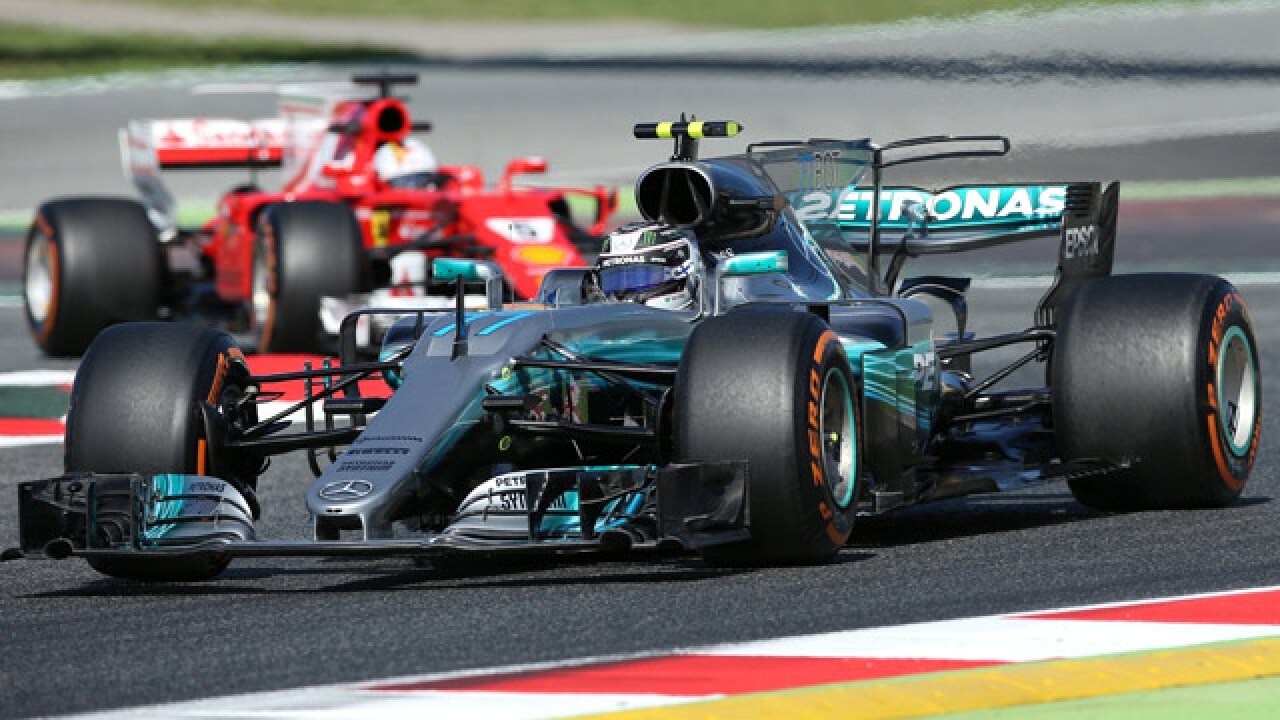 Spanish GP: Lewis Hamilton gets past 'Flying Finns' to top first ...