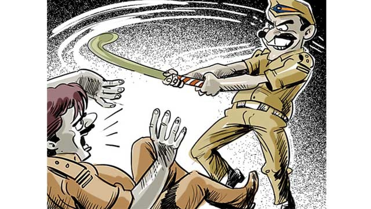 Engineer thrashed for his tweet meets senior cop