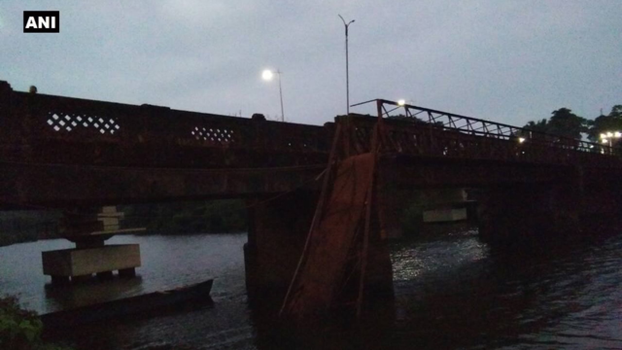 Two dead, several missing as bridge collapses in Goa