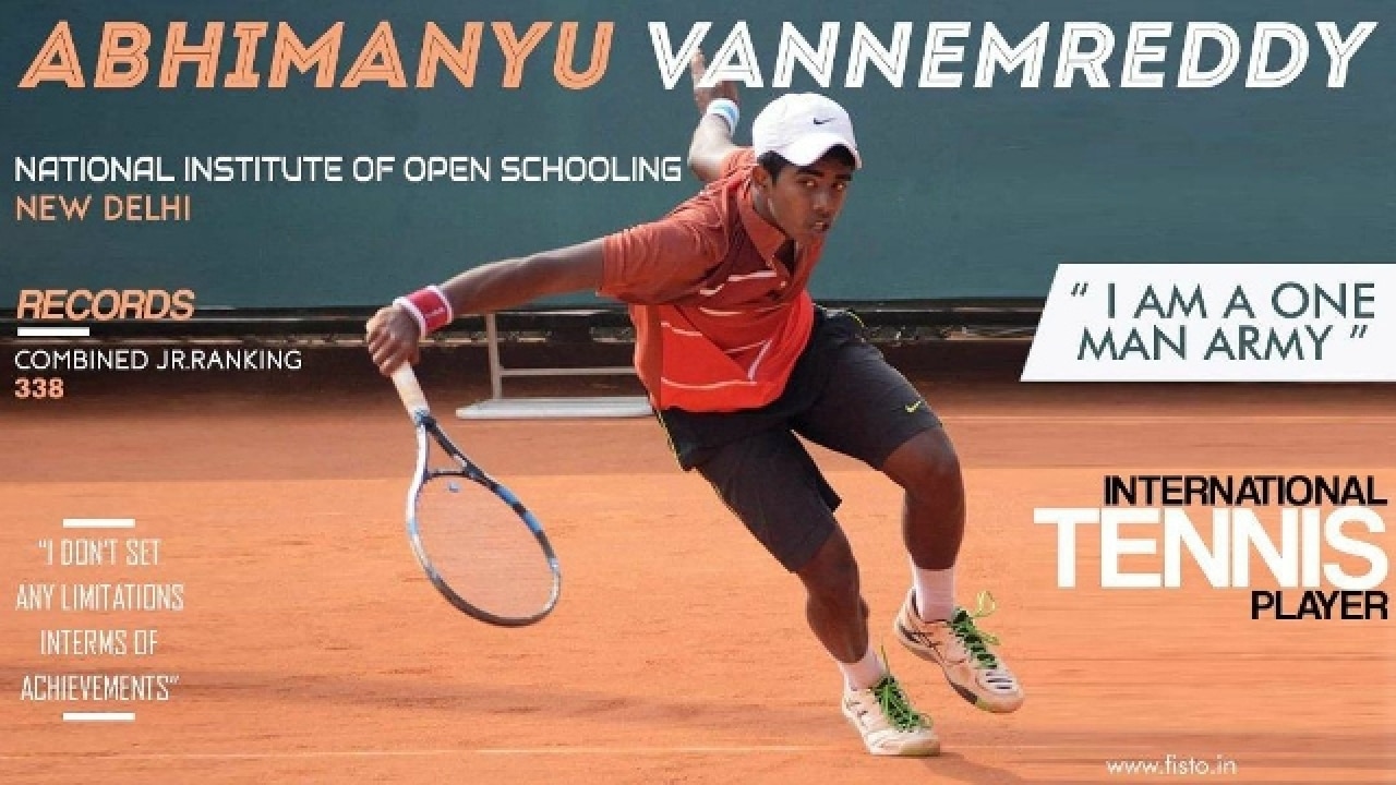 Abhimanyu Vannemreddy grabs wild card for junior French Open