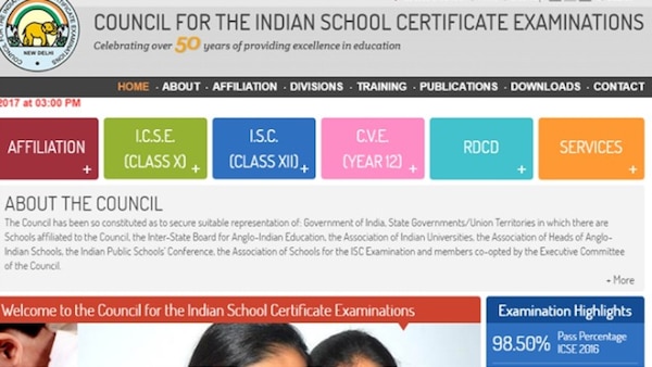 Cisce.org 10th ICSE Result 2017: ICSE Class 10th X Results 2017 CISCE ...