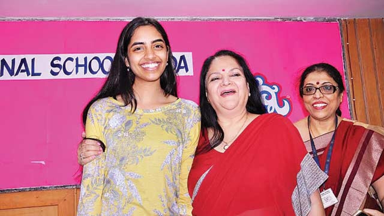 It's not just academics, topper has many feathers in her cap