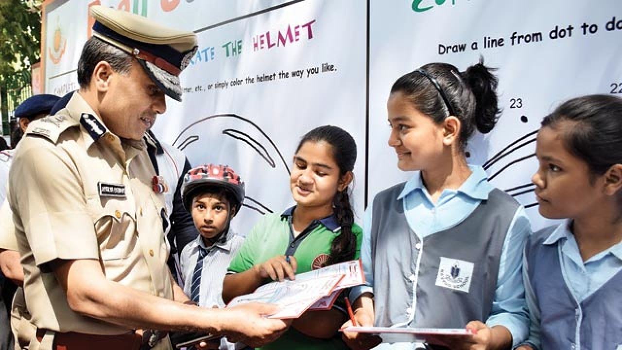 Police kids get training for Olympics 2020