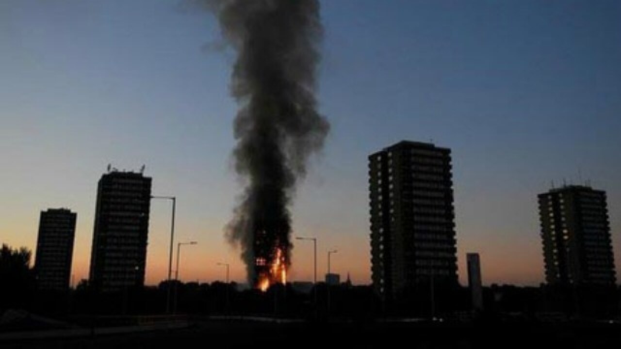 Heartbreaking: Man, who survived London fire, breaks down after trying ...
