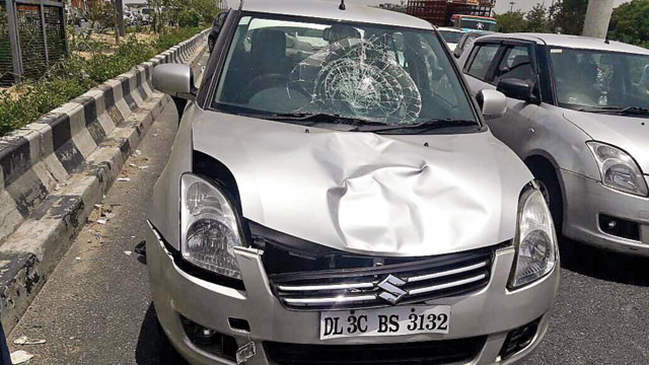 Maruti Swift Accident