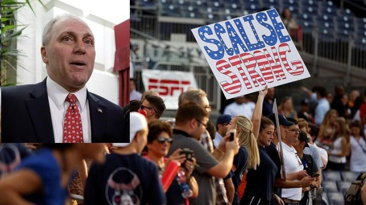 US Representative Scalise's condition upgraded to 'serious' after shooting