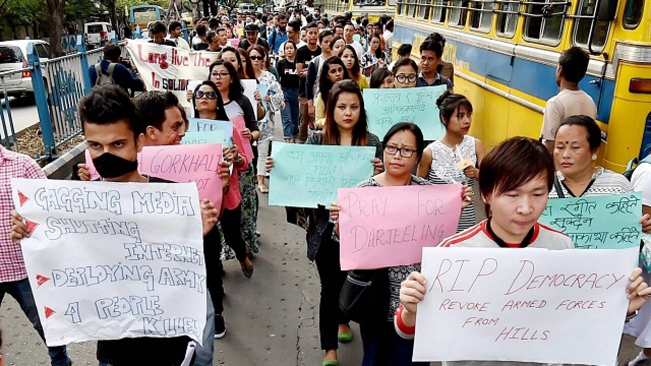 Darjeeling unrest: Internet services face complete shutdown