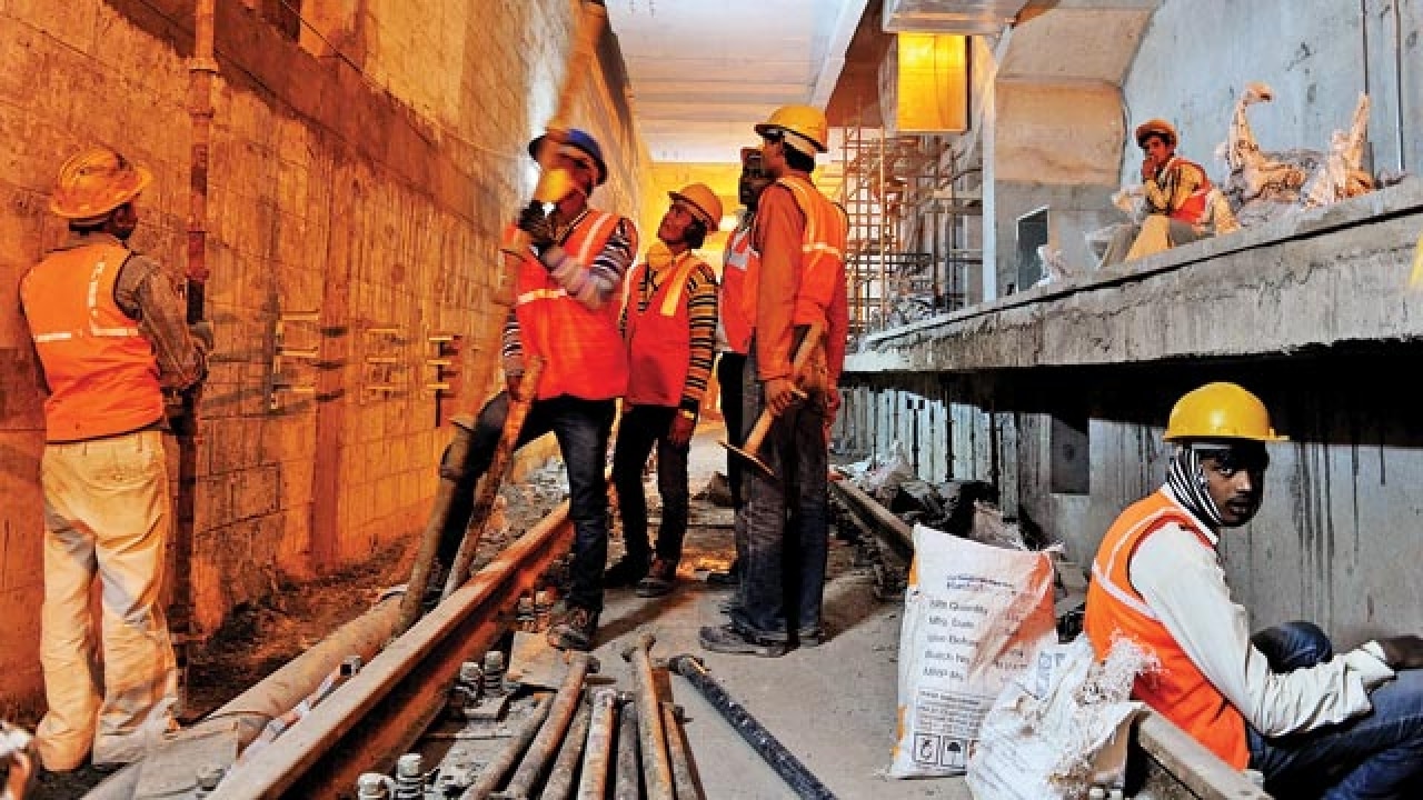 Metro works choke busy stretches